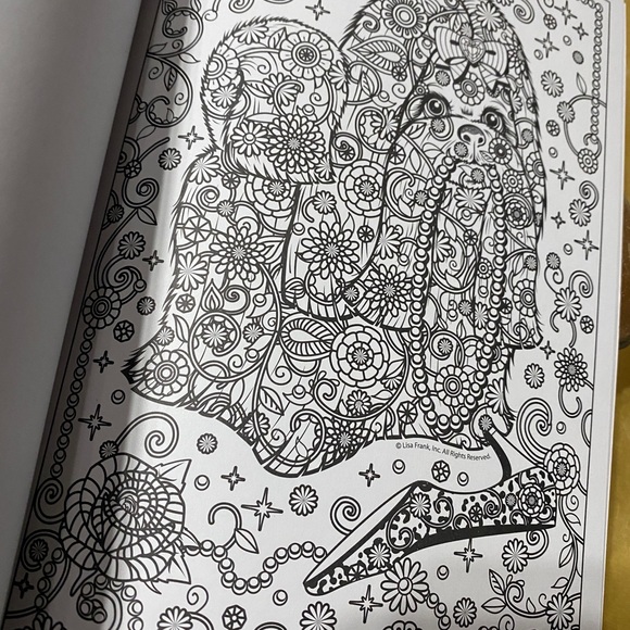 Lisa Frank | Office | Lisa Frank Stay Nwt Calm And Keep Coloring Book ...